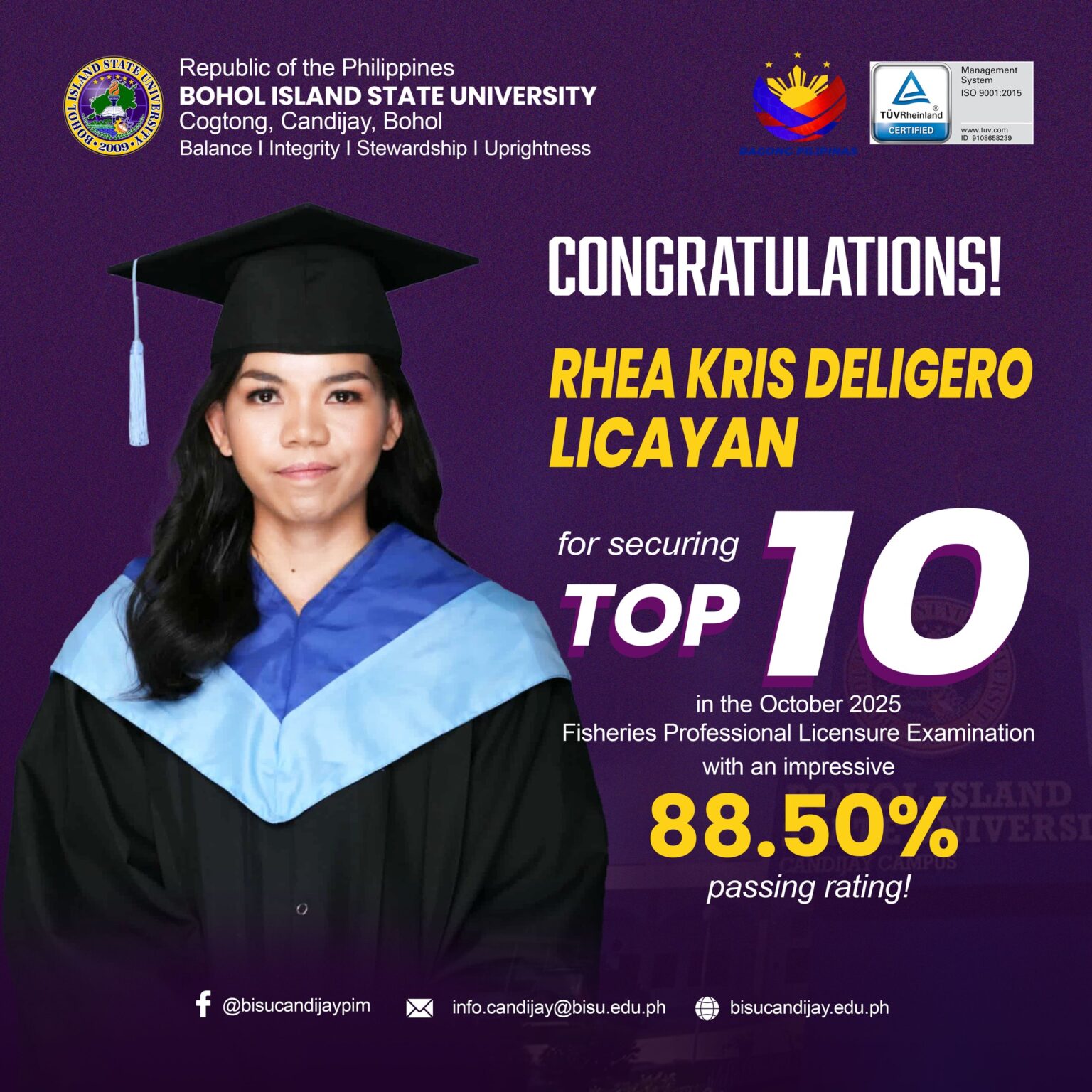 Bohol Island State University - Candijay Campus